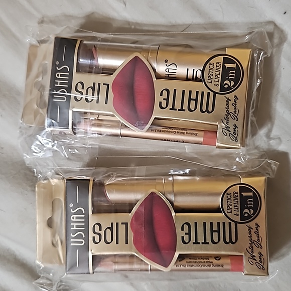 Makeup | Nwt For 1 2 In 1 Lipstick And Matching Lip Liner | Poshmark